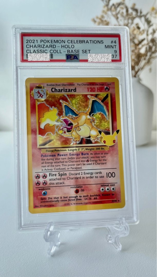 [PSA9 Slab] Charizard 25th Pokemon Celebration Classic Collection ...