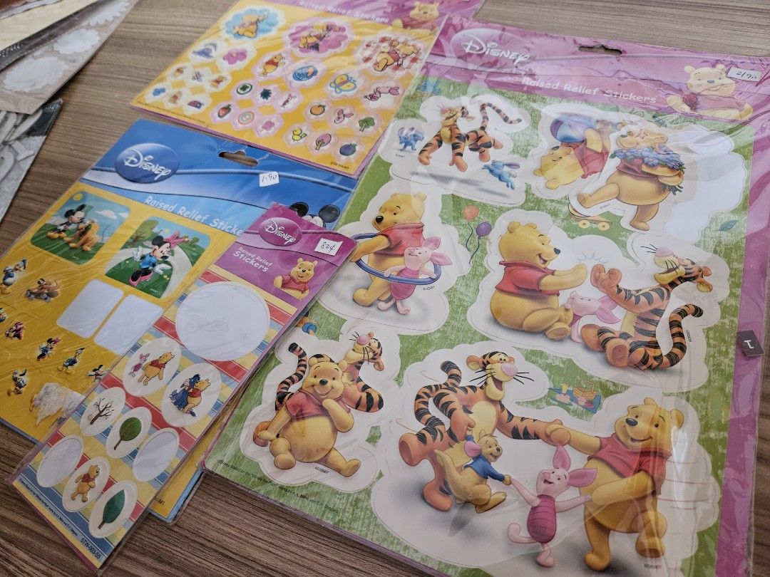 Raised Stickers, Hobbies & Toys, Stationery & Craft, Art & Prints on ...
