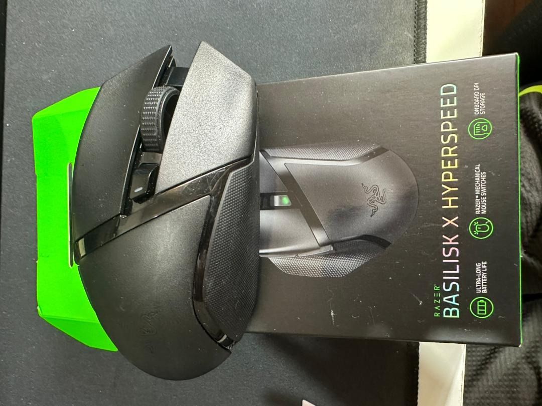 Razer Basilisk X Hyperspeed - Dual-Mode Wireless Gaming Mouse with ...