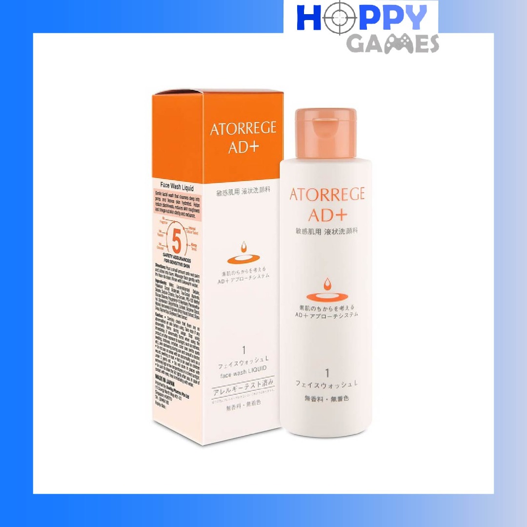 READY STOCK! Atorrege Ad+ Face Wash Liquid 150ml Ad +, Beauty ...