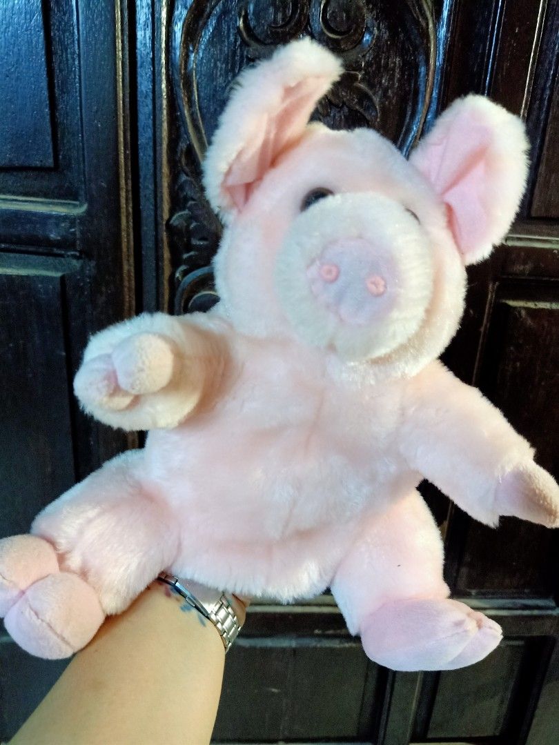 REALISTIC PIG HAND PUPPET on Carousell