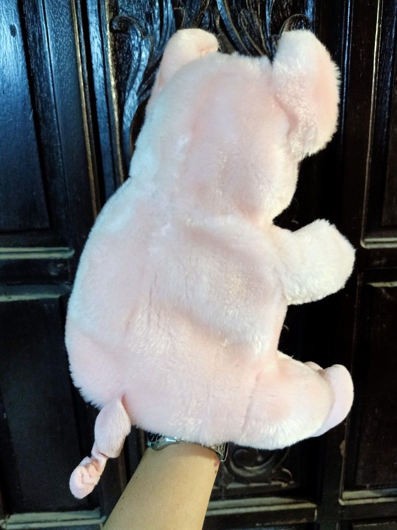 REALISTIC PIG HAND PUPPET on Carousell