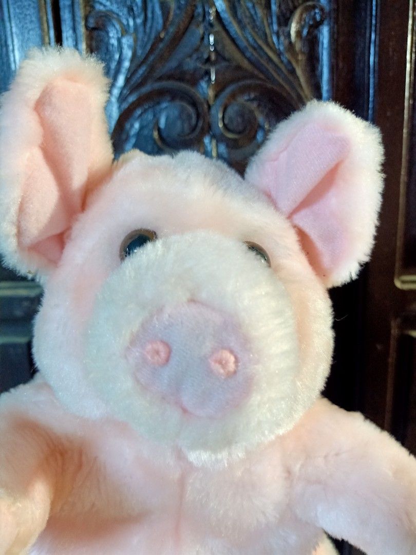REALISTIC PIG HAND PUPPET on Carousell