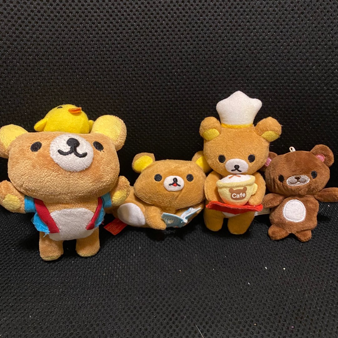 Rilakkuma charms bundle plus freebie finger puppet on Carousell