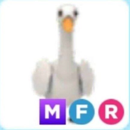 Roblox adopt me MFR swan, 興趣及遊戲, 玩具 & 遊戲類 - Carousell