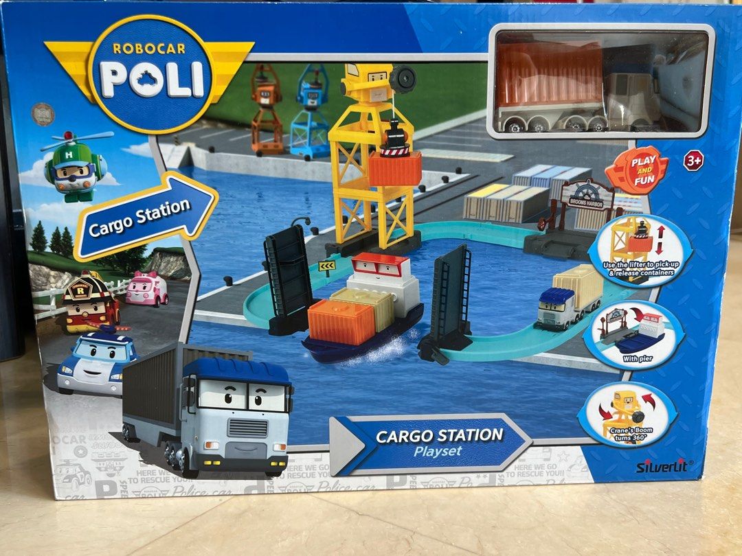 Robocar Poli Cargo Station Playset, Hobbies & Toys, Toys & Games on ...