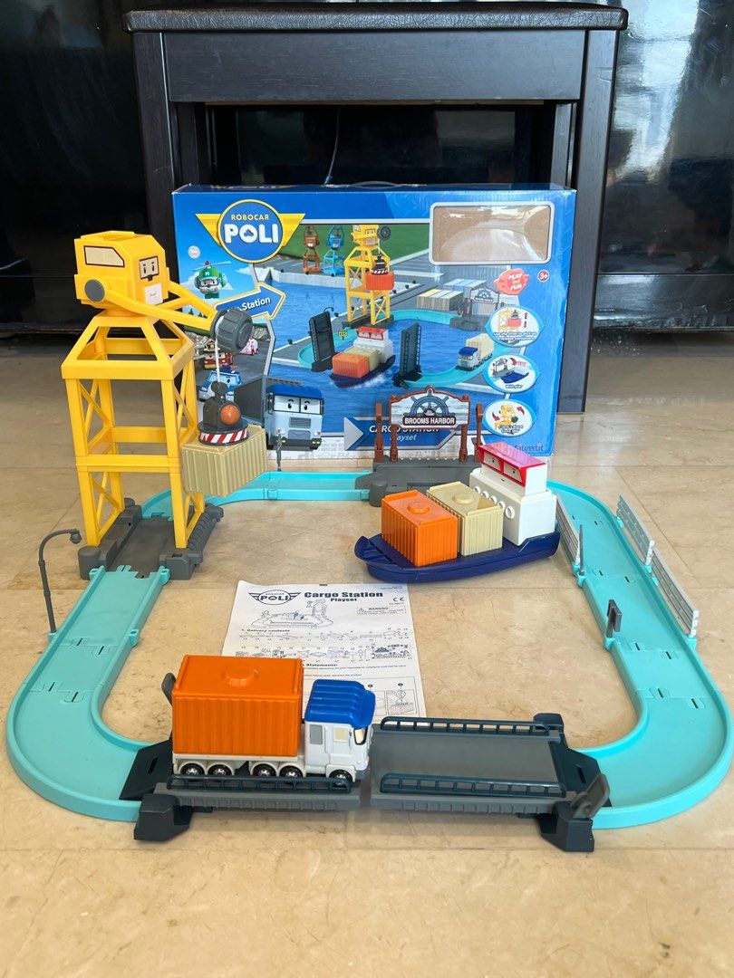 Robocar Poli Cargo Station Playset, Hobbies & Toys, Toys & Games on ...