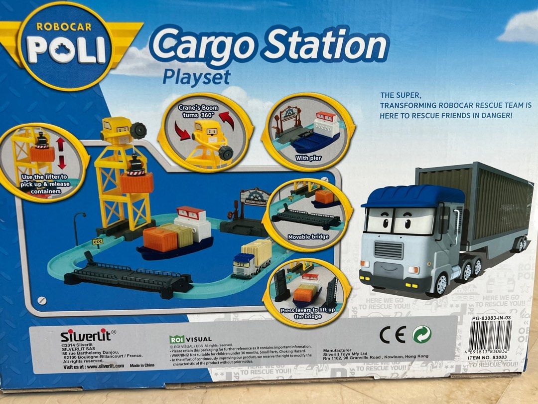 Robocar Poli Cargo Station Playset, Hobbies & Toys, Toys & Games on ...