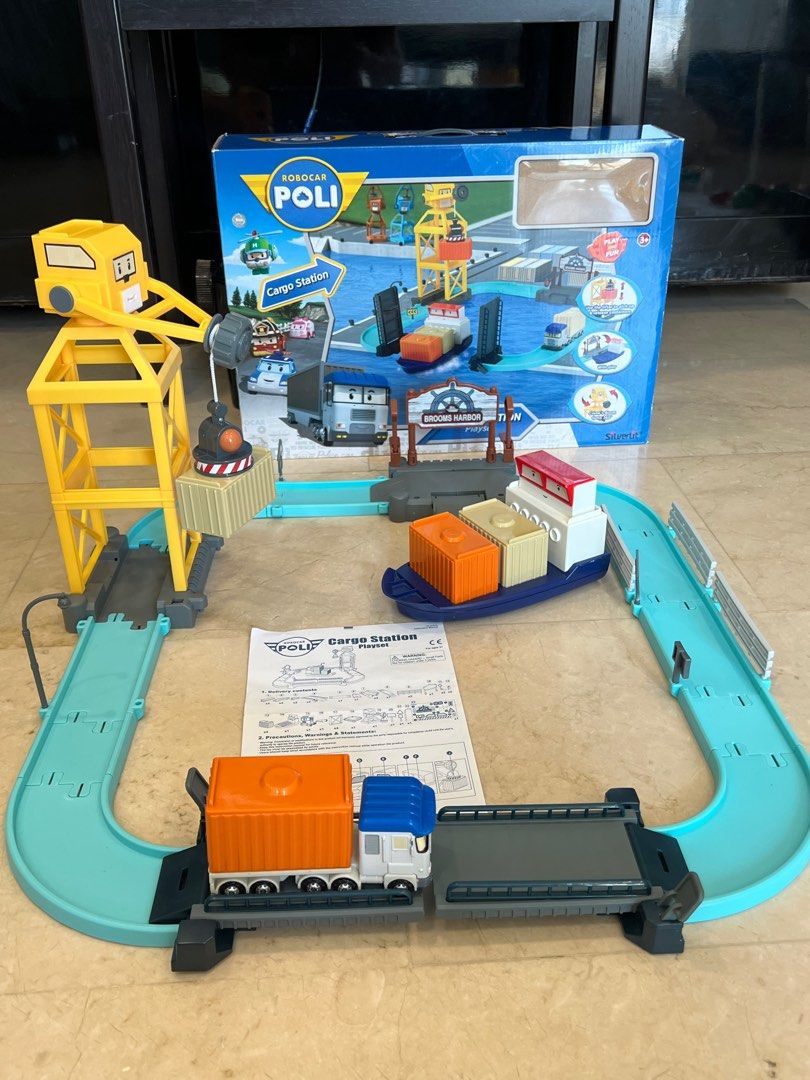 Robocar Poli Cargo Station Playset, Hobbies & Toys, Toys & Games on ...