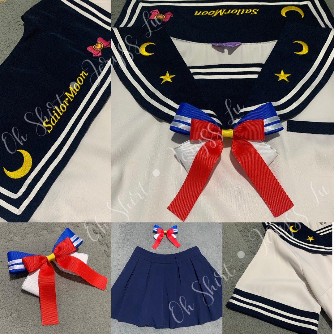 Sailormoon Seifuku Japanese Uniform Sailor Set, Women's Fashion ...