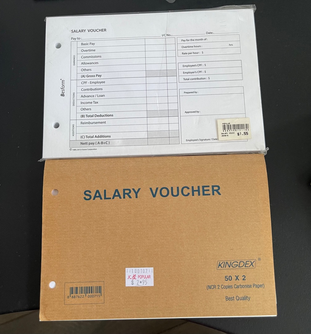 Salary Voucher, Tickets & Vouchers, Vouchers on Carousell