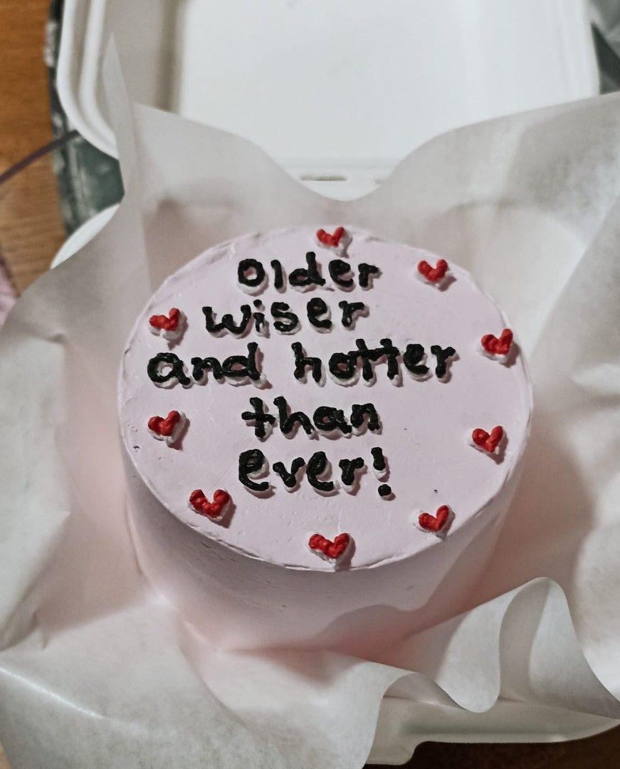 SALE!!! $10 Bento Cakes (Wording Designs), Food & Drinks, Homemade ...