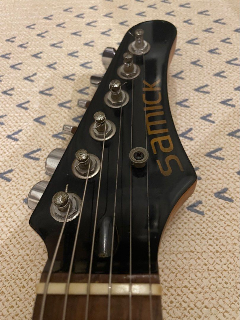 Samick stratocaster HSS korea electric guitar. NOT squier, epiphone, ibanez, Hobbies & Toys ...