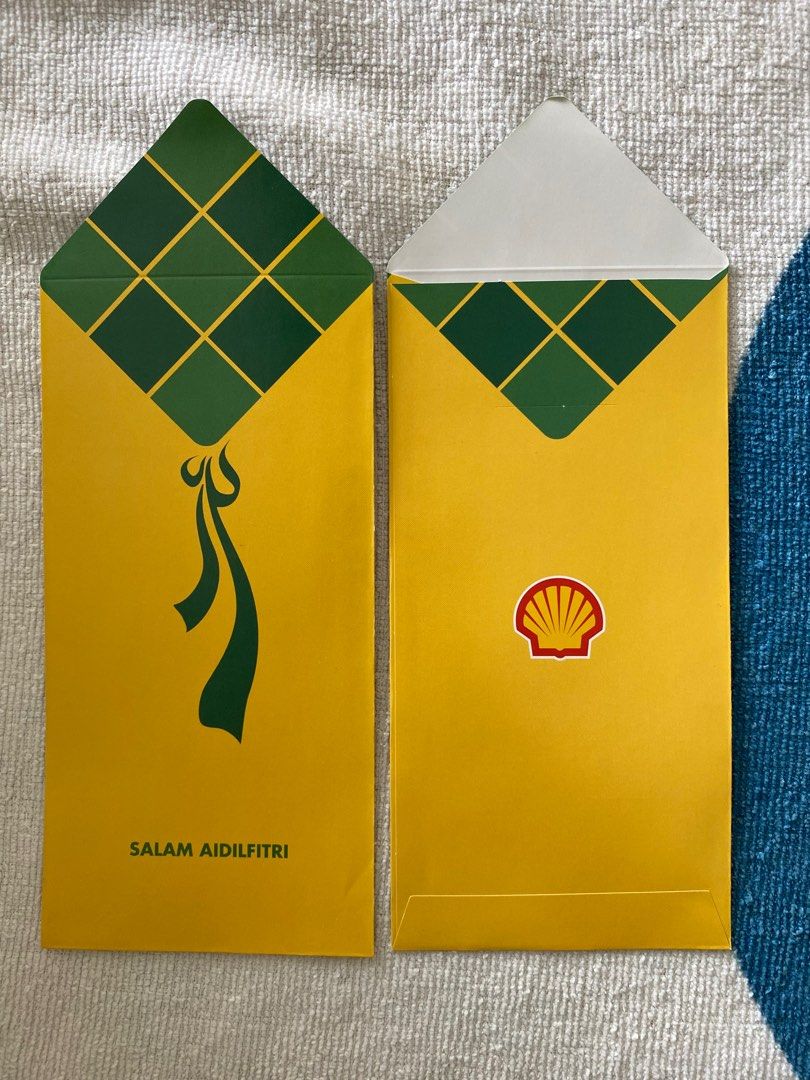 Sampul Duit Raya - Shell 2023 (2 pieces), Hobbies & Toys, Stationery ...