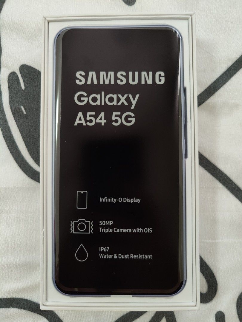 Samsung Galaxy A54 5G (Awesome Violet) 128GB, Mobile Phones & Gadgets ...