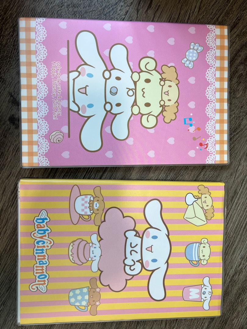 A5 Sanrio cinnamon roll coloured line Notebook, Hobbies & Toys ...