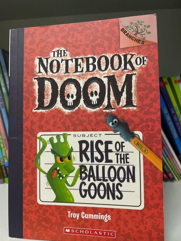 Scholastic The Notebook of Doom Series, Hobbies & Toys, Books ...