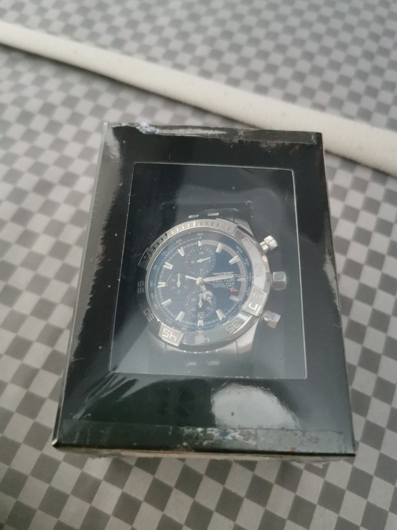 Sector No Limits Diving Team 45mm CHR BLUE DIAL, Men's Fashion, Watches ...