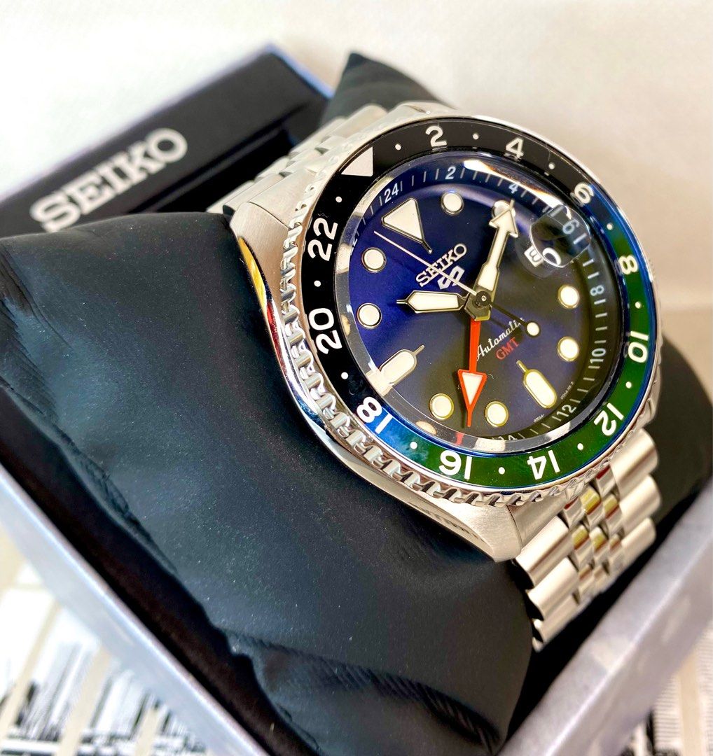 Seiko Automatic GMT Men Watch, Men's Fashion, Watches & Accessories ...