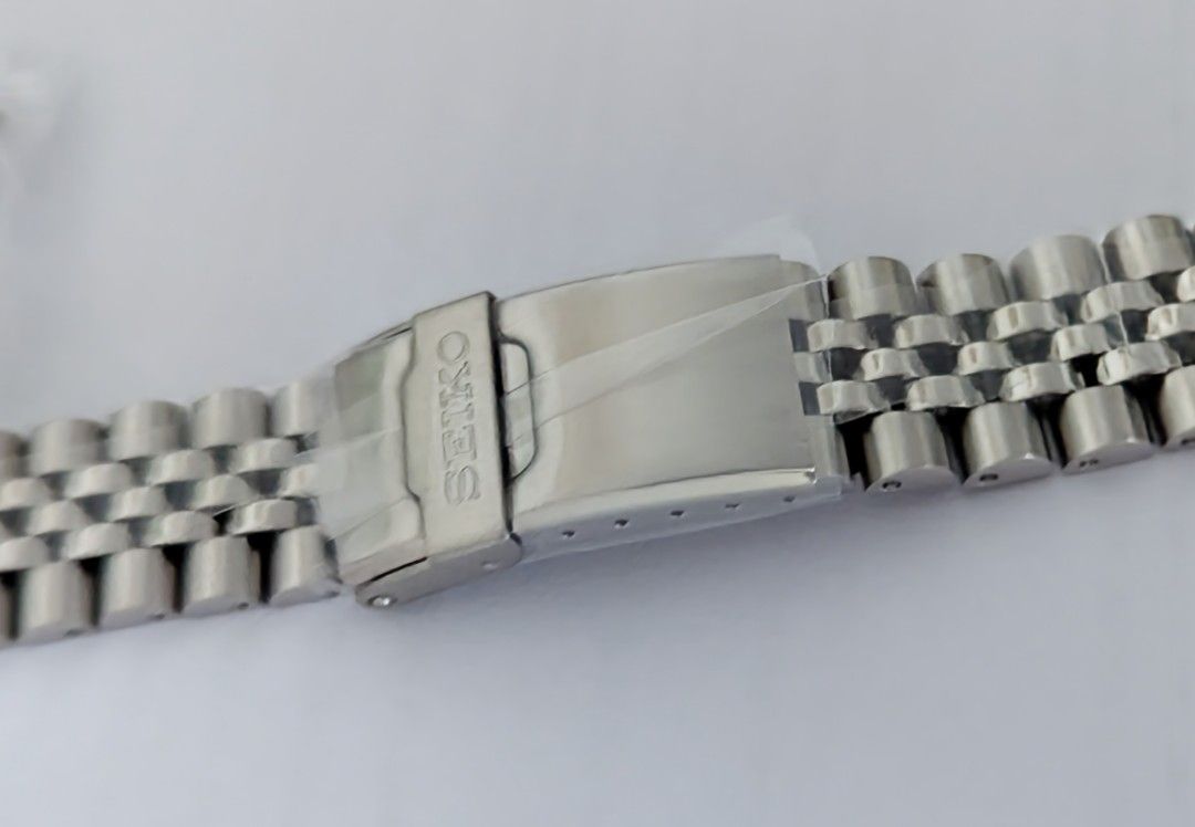 Seiko Original Stainless Steel Jubilee Bracelet 22mm, Men's Fashion ...