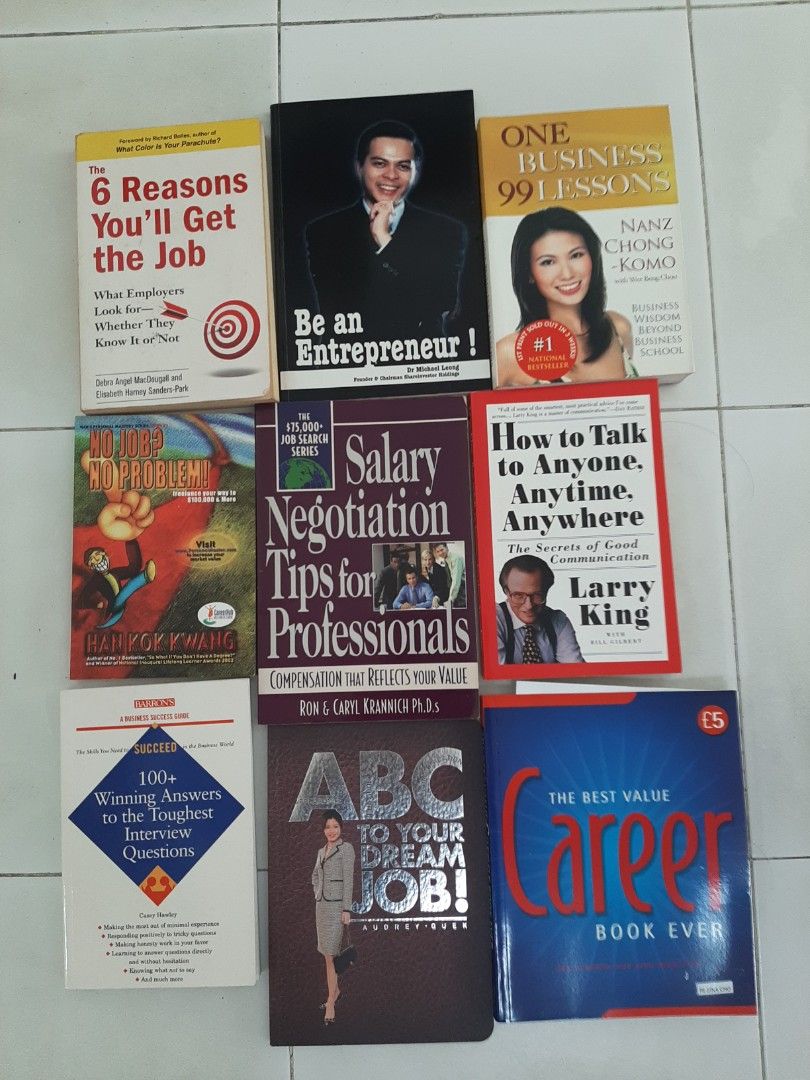Self help books and jobs books, Hobbies & Toys, Books & Magazines ...
