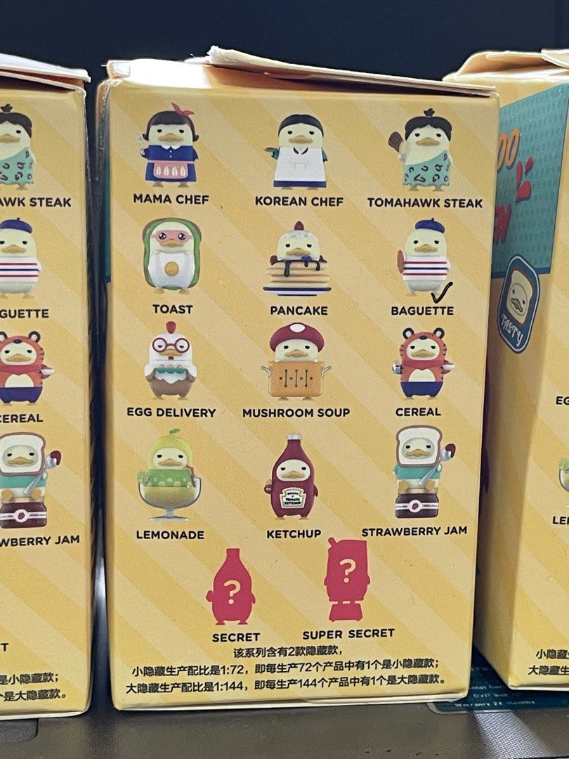 [Sell as Set] Popmart/Pop Mart, Duckoo Kitchen, Mama Chef, Pancake ...