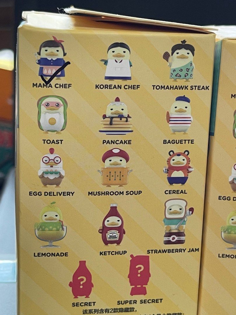 [Sell as Set] Popmart/Pop Mart, Duckoo Kitchen, Mama Chef, Pancake ...