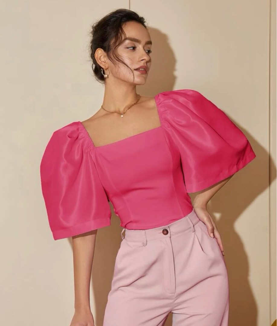 Modern Filipiniana Top, Women's Fashion, Tops, Blouses on Carousell