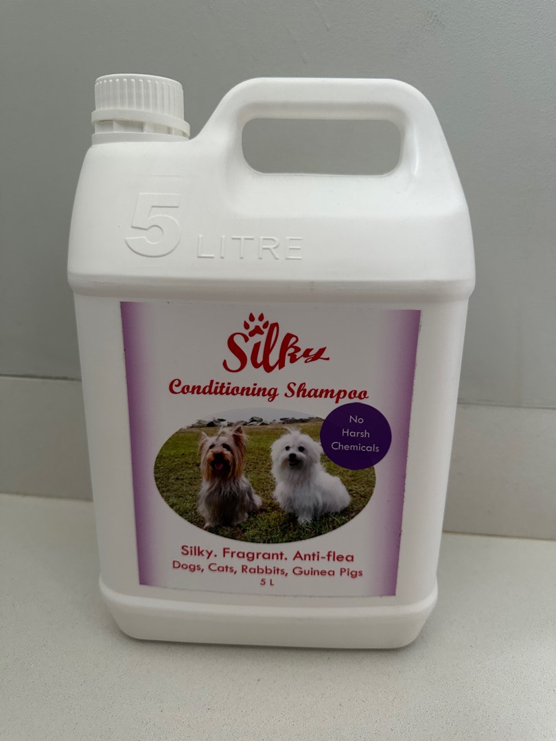 Silky Dog shampoo 5 litre, Pet Supplies, Health & Grooming on Carousell