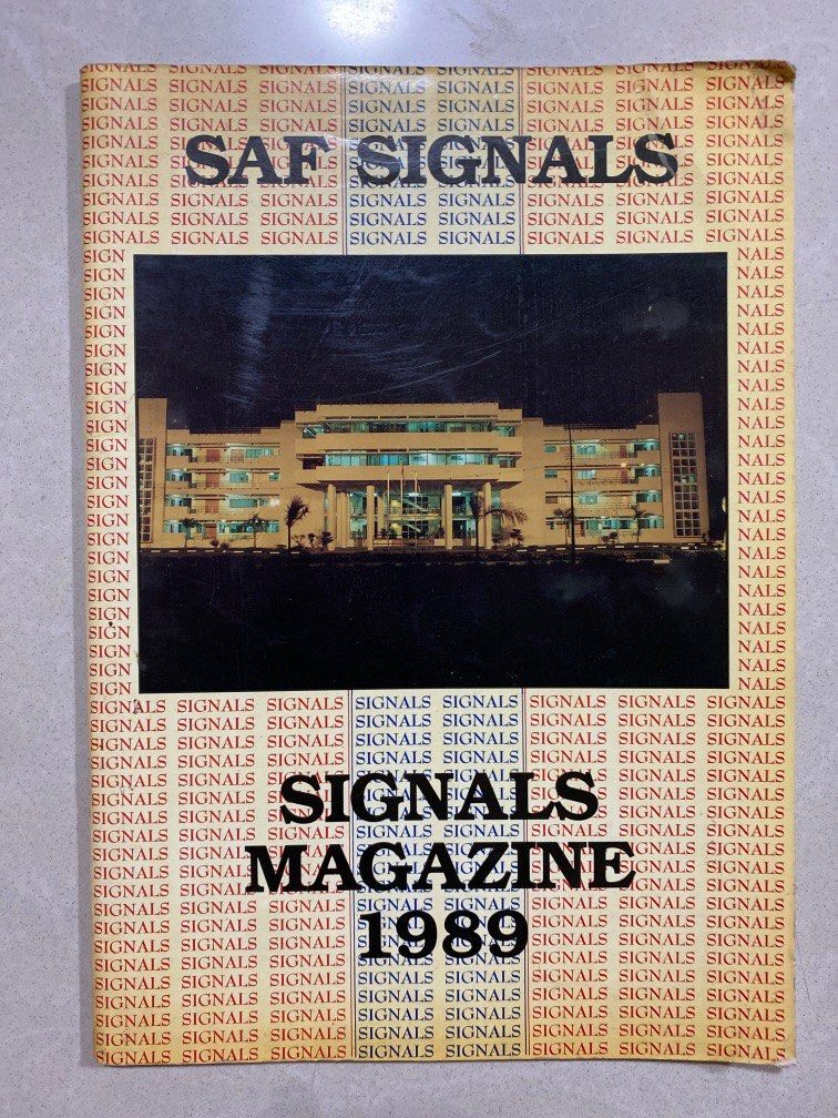 Singapore Armed Forces 1989 Signals Magazine, Hobbies & Toys ...