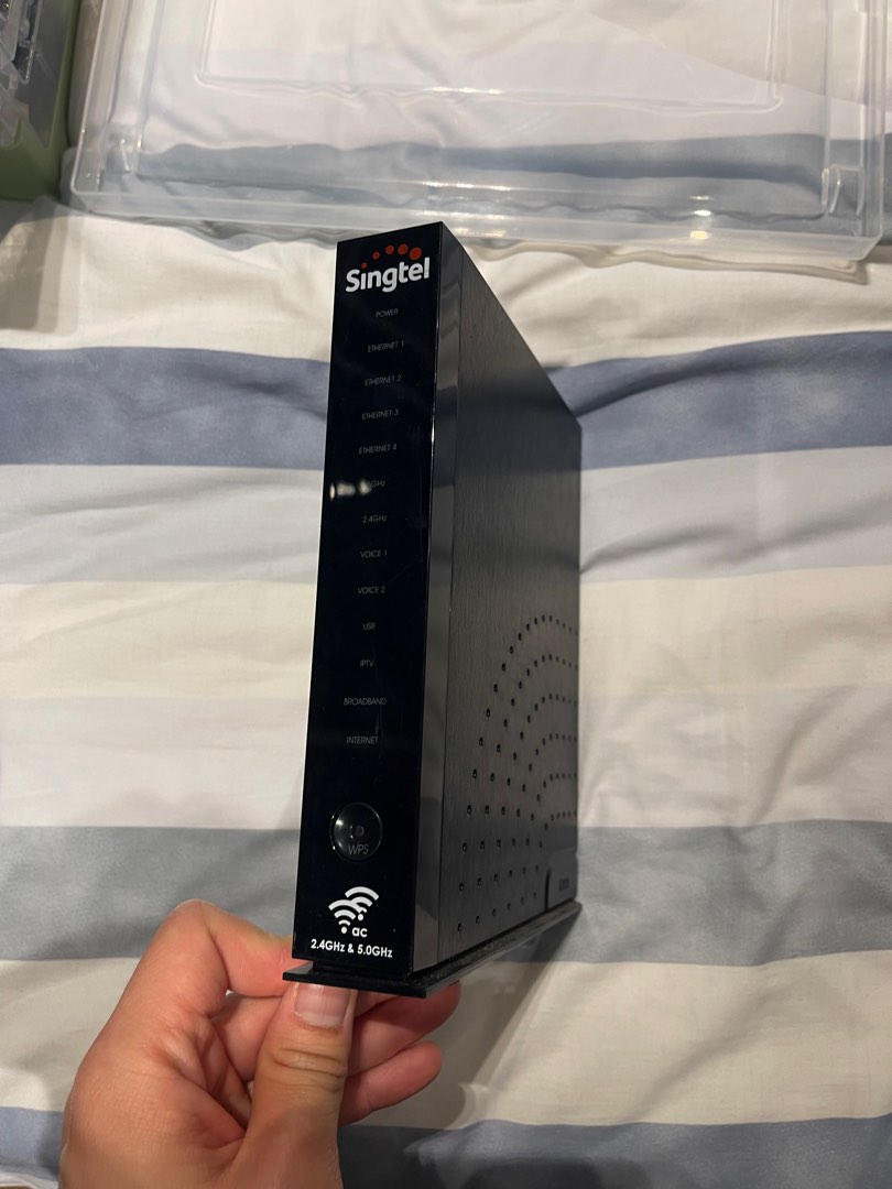 Singtel Router, Computers & Tech, Parts & Accessories, Networking on ...