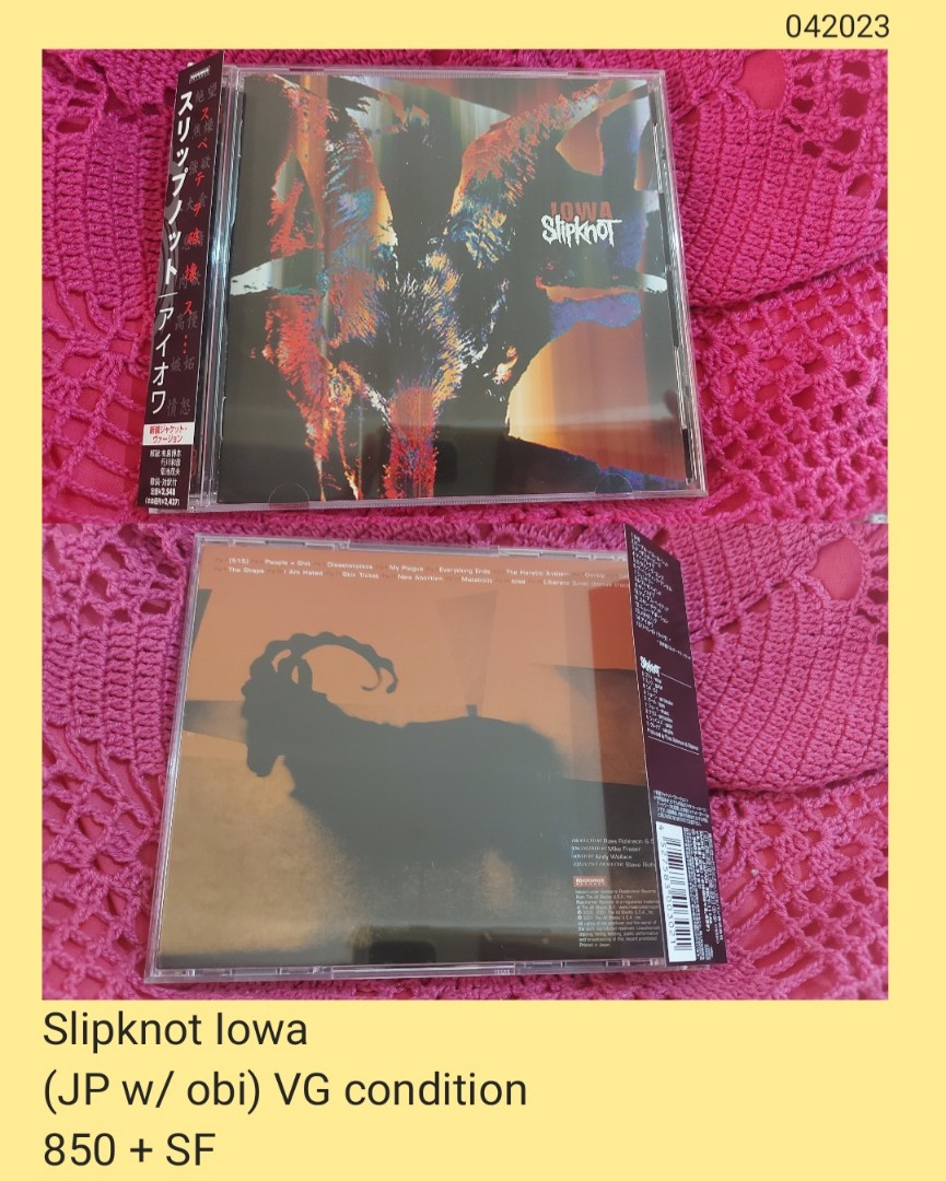 Slipknot Iowa CD (unsealed) on Carousell