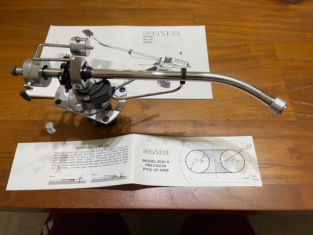 SME 3010-R tonearm in excellent condition, Audio, Other Audio Equipment ...