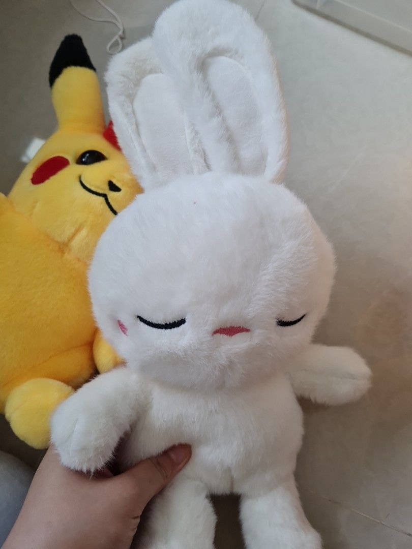 Soft toy - Pikachu, Rabbit, Whale, Hobbies & Toys, Toys & Games on ...
