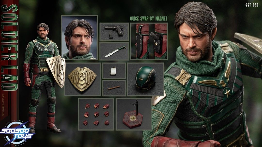 Soosootoys 1/6 scale collectible SST050 Soldier Lad The Boys Soldier ...