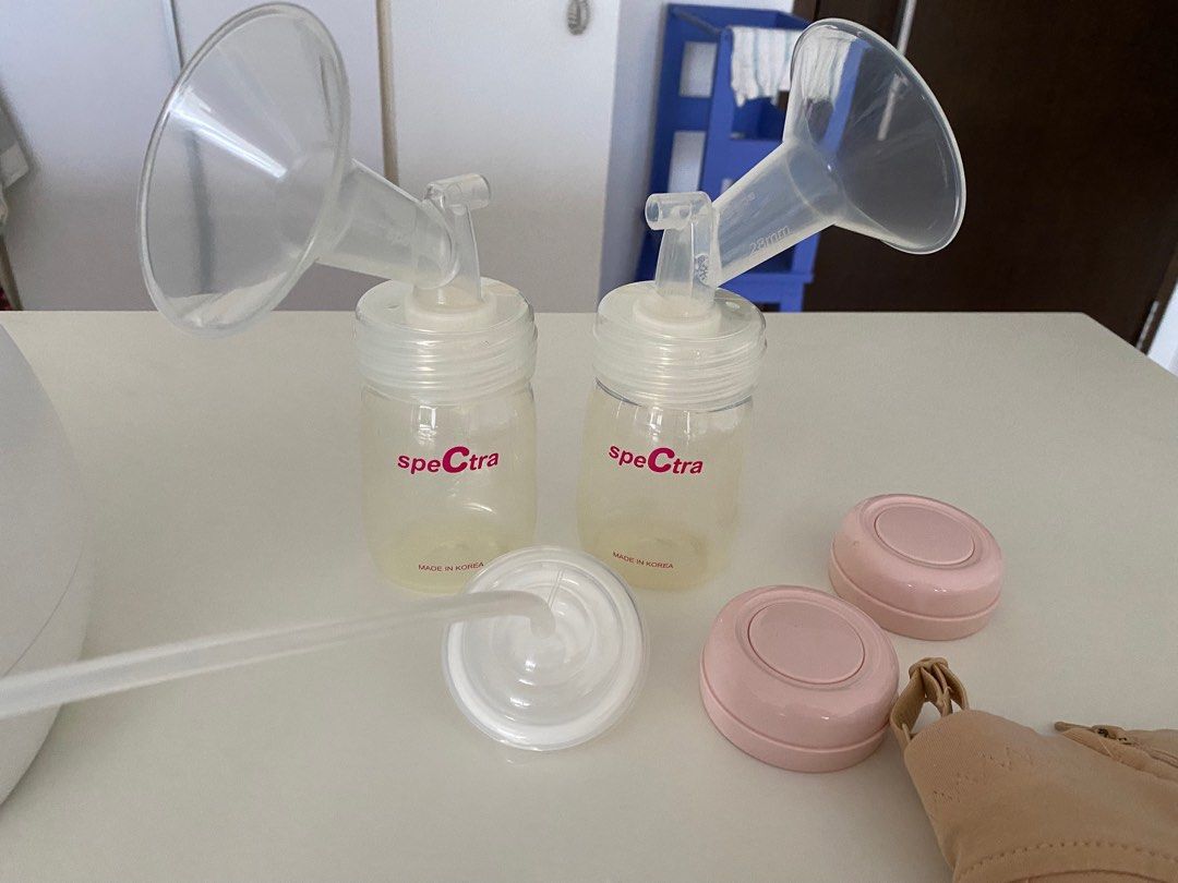 Spectra Breast Pump with bra hands free!, Babies & Kids, Nursing ...