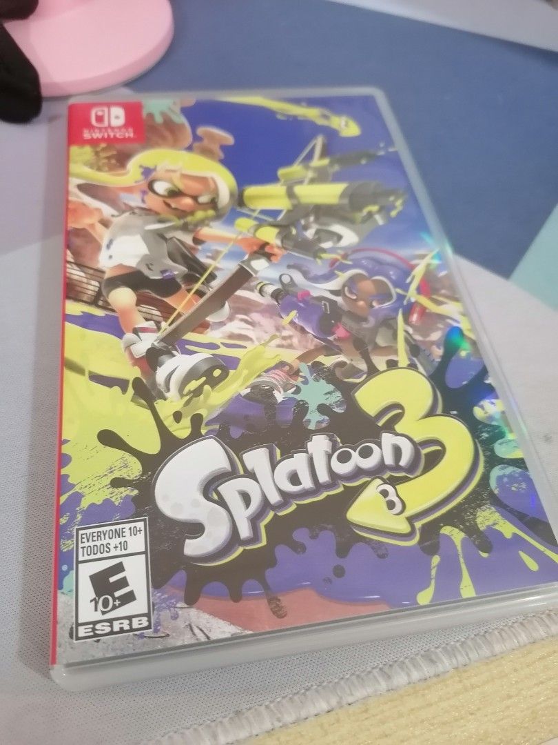 Splatoon 3 physical game (1 copy), Video Gaming, Video Games, Nintendo ...