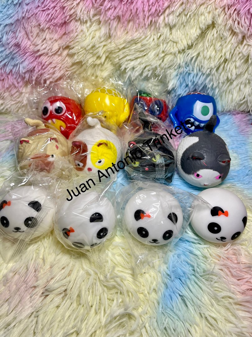 Squishy Balls Stress Relief Squeeze Reliever Pressure Ball on Carousell