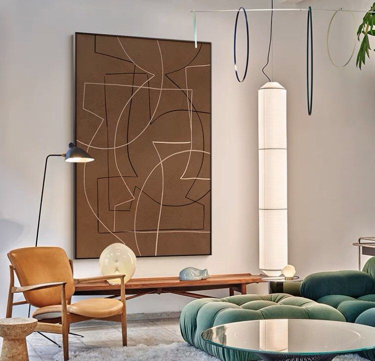 sTazE abstract art painting, Furniture & Home Living, Home Decor, Wall ...