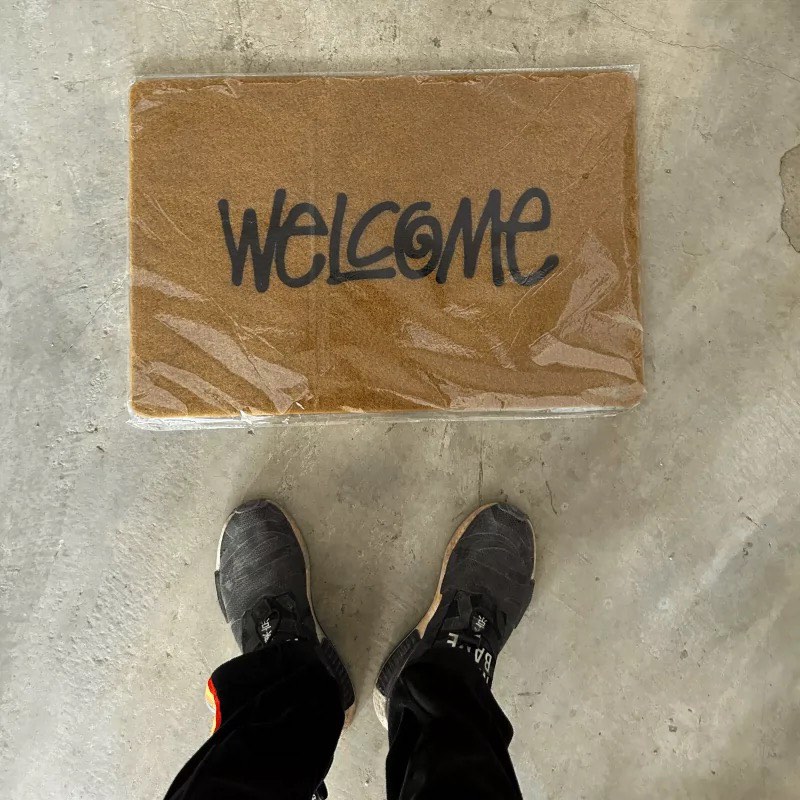 Stussy welcome rug carpet, Furniture & Home Living, Home Decor, Carpets ...
