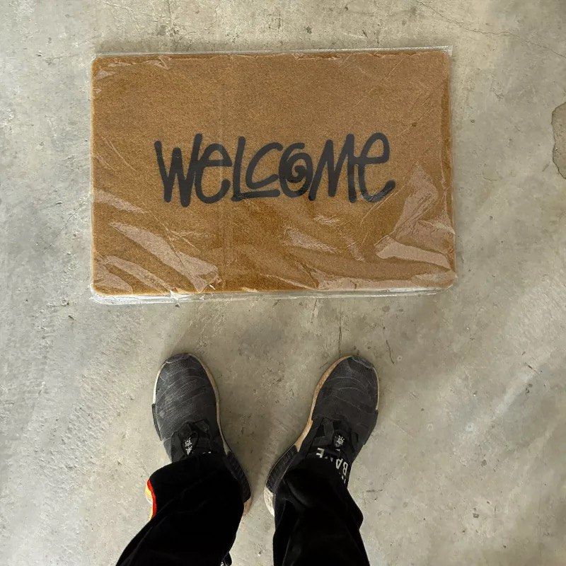 Stussy welcome rug carpet, Furniture & Home Living, Home Decor, Carpets ...
