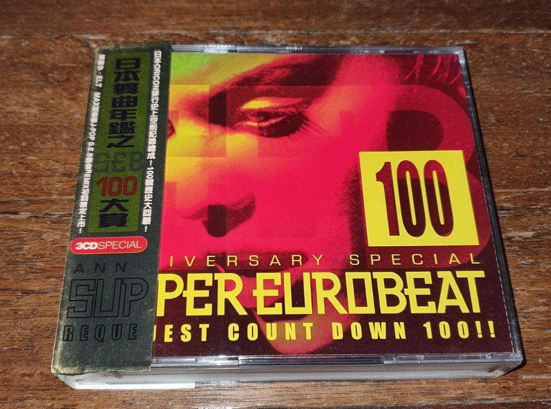 Super Eurobeat Vol 100 - 3 CDs - like new, Hobbies & Toys, Music ...