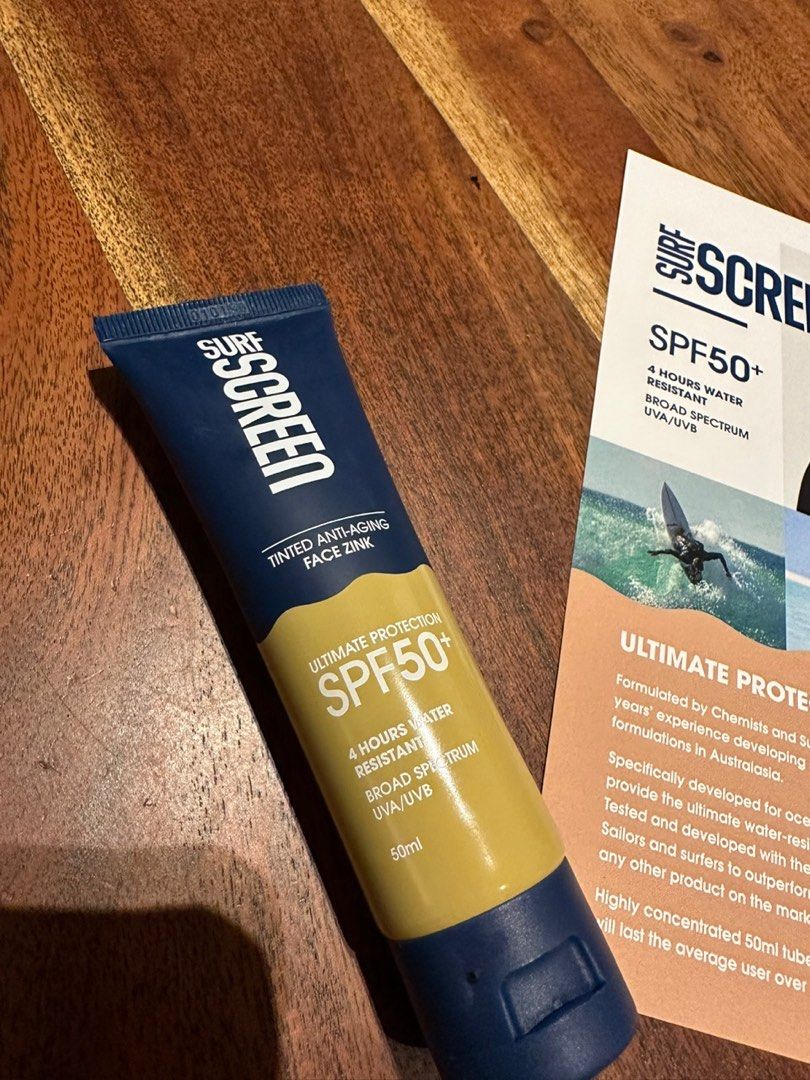 SurfScreen- Organic Sunscreen from New Zealand, Beauty & Personal Care ...