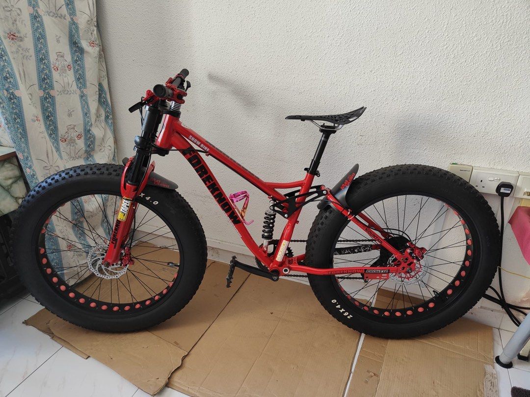 Suspension Fat Bike, Sports Equipment, Bicycles & Parts, Bicycles on ...