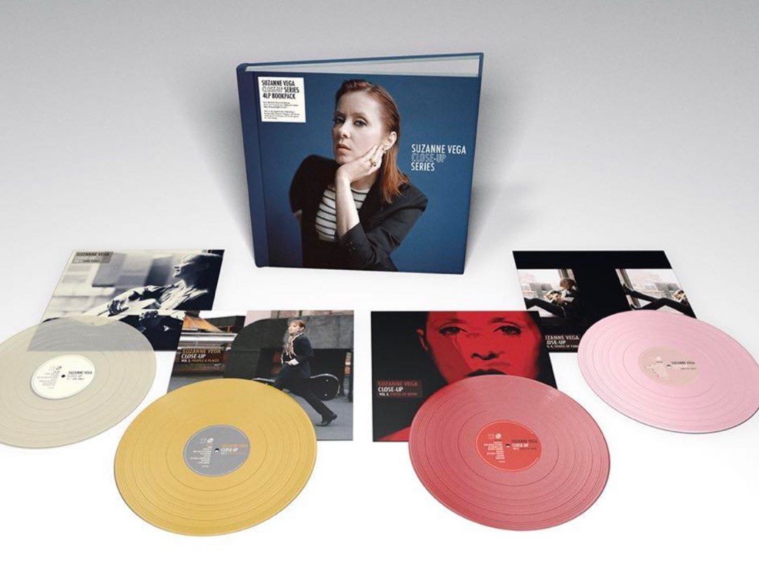 Suzanne Vega - Close-Up Series Volumes 1-4 LP Vinyl Bookpack, Hobbies ...