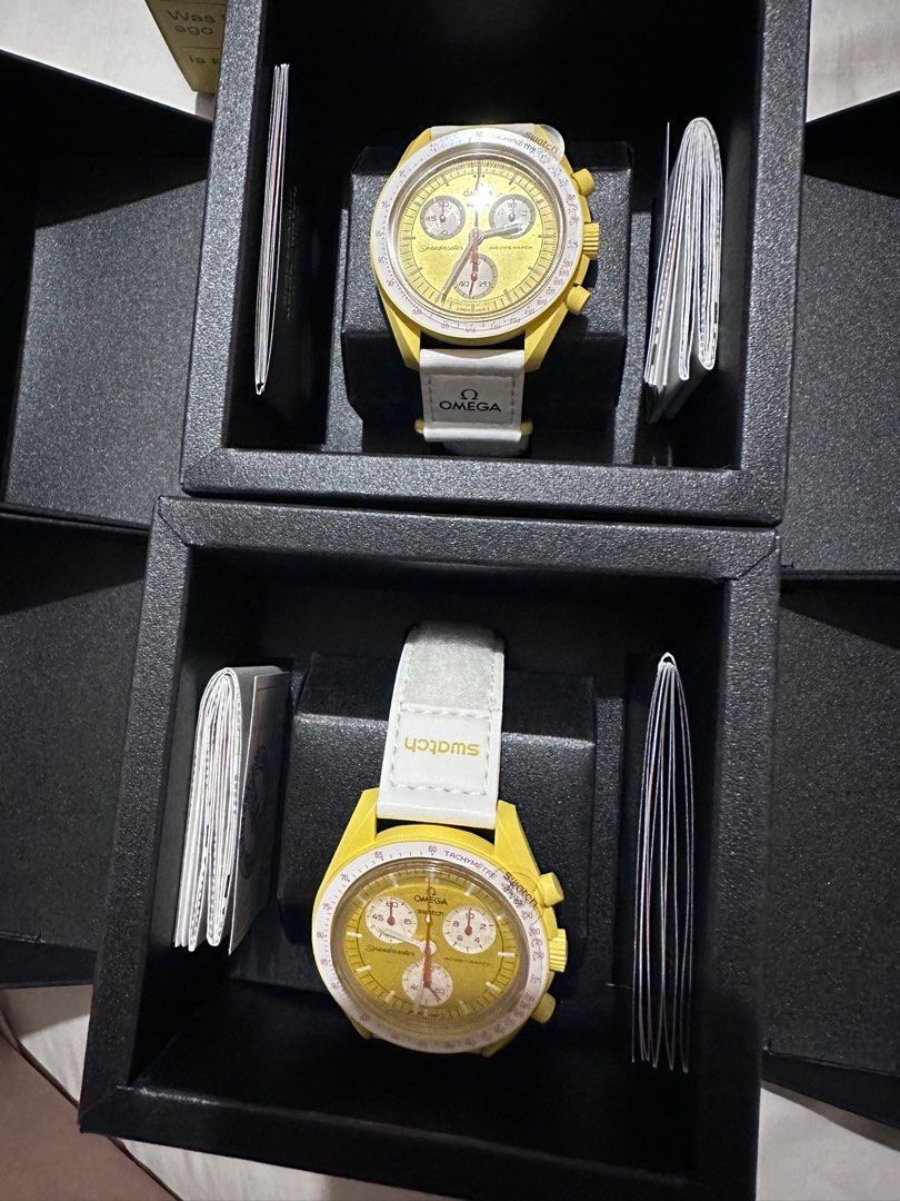 Swatch x Omega Moonwatch Collection, Men's Fashion, Watches ...