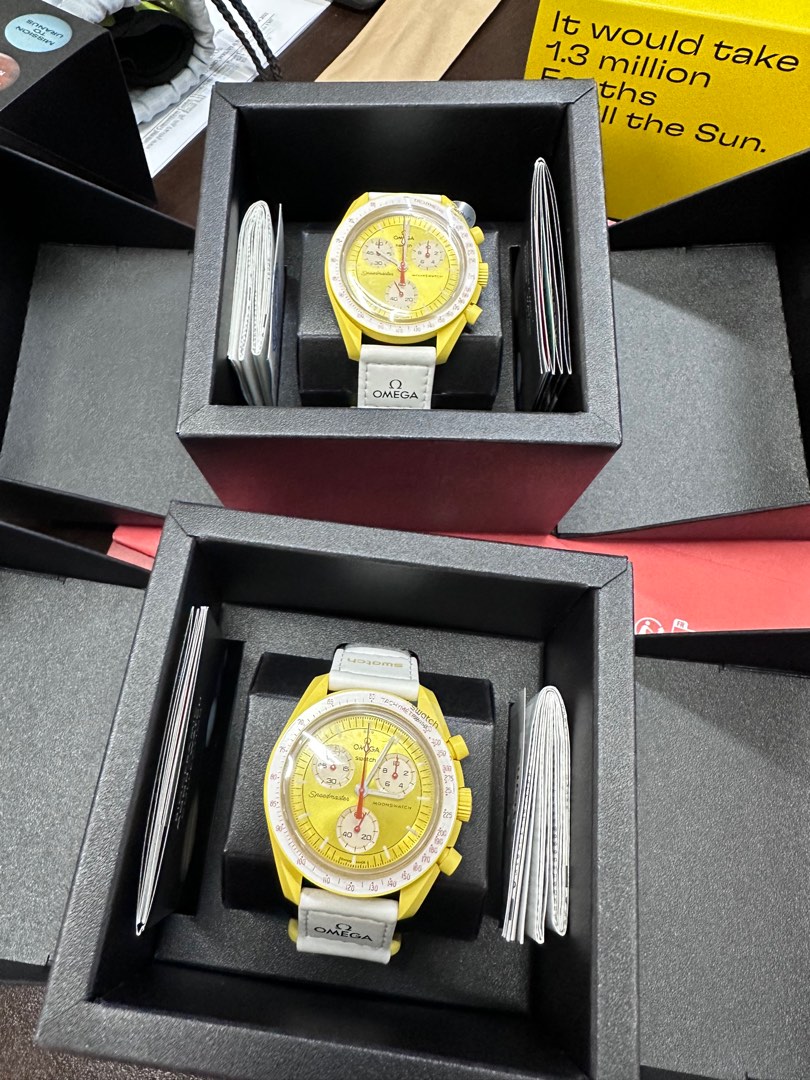 Swatch x Omega Moonwatch Collection, Men's Fashion, Watches ...