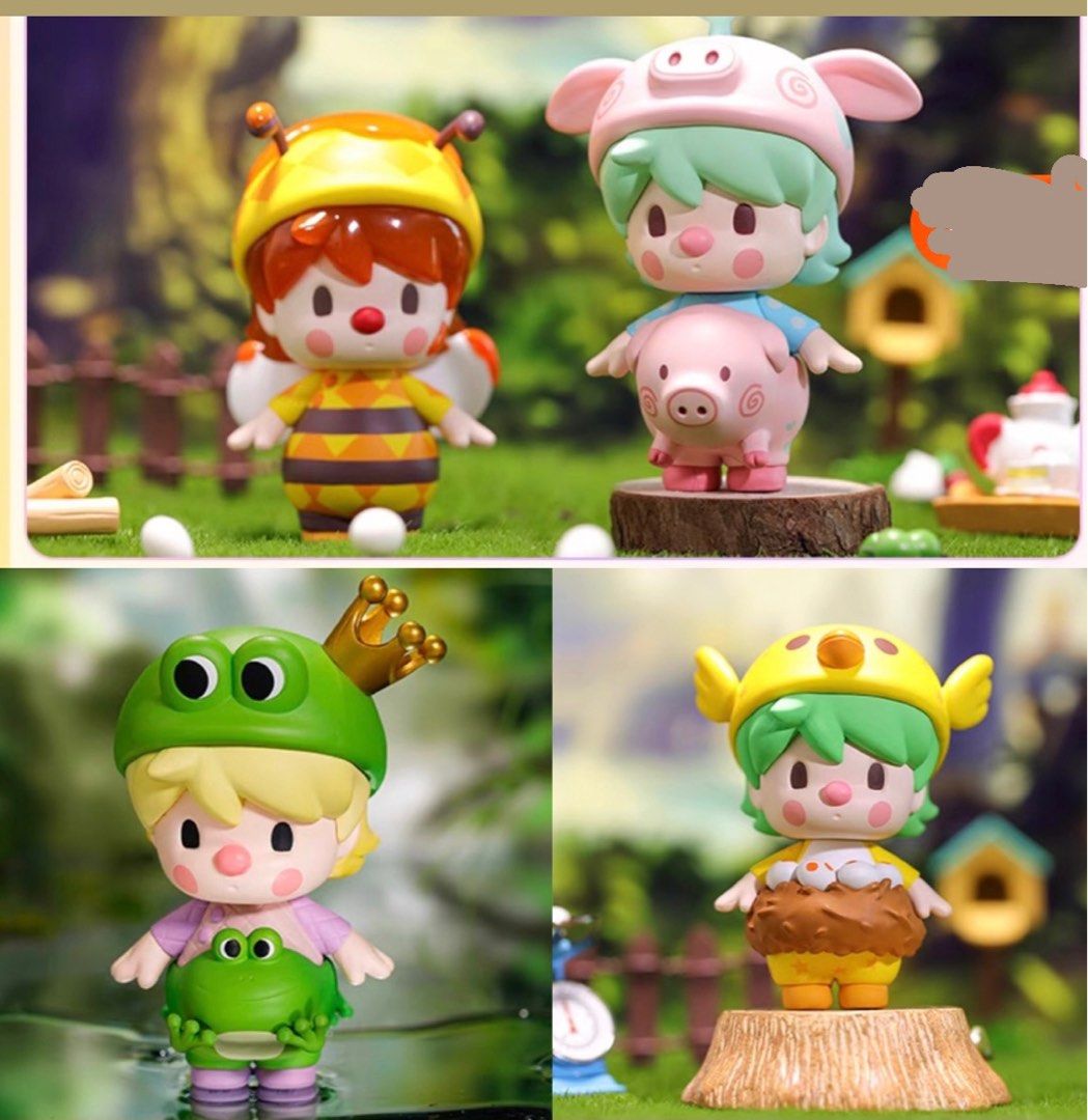 SWEET BEAN animal babies series POPMART / FULL SET / SINGLE BLIND BOX ...