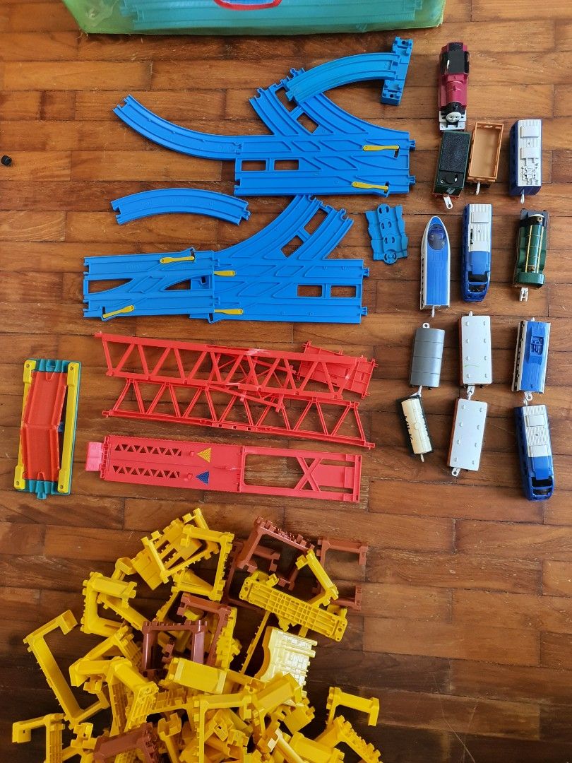 Takara Tomy plarail train set, Hobbies & Toys, Toys & Games on Carousell