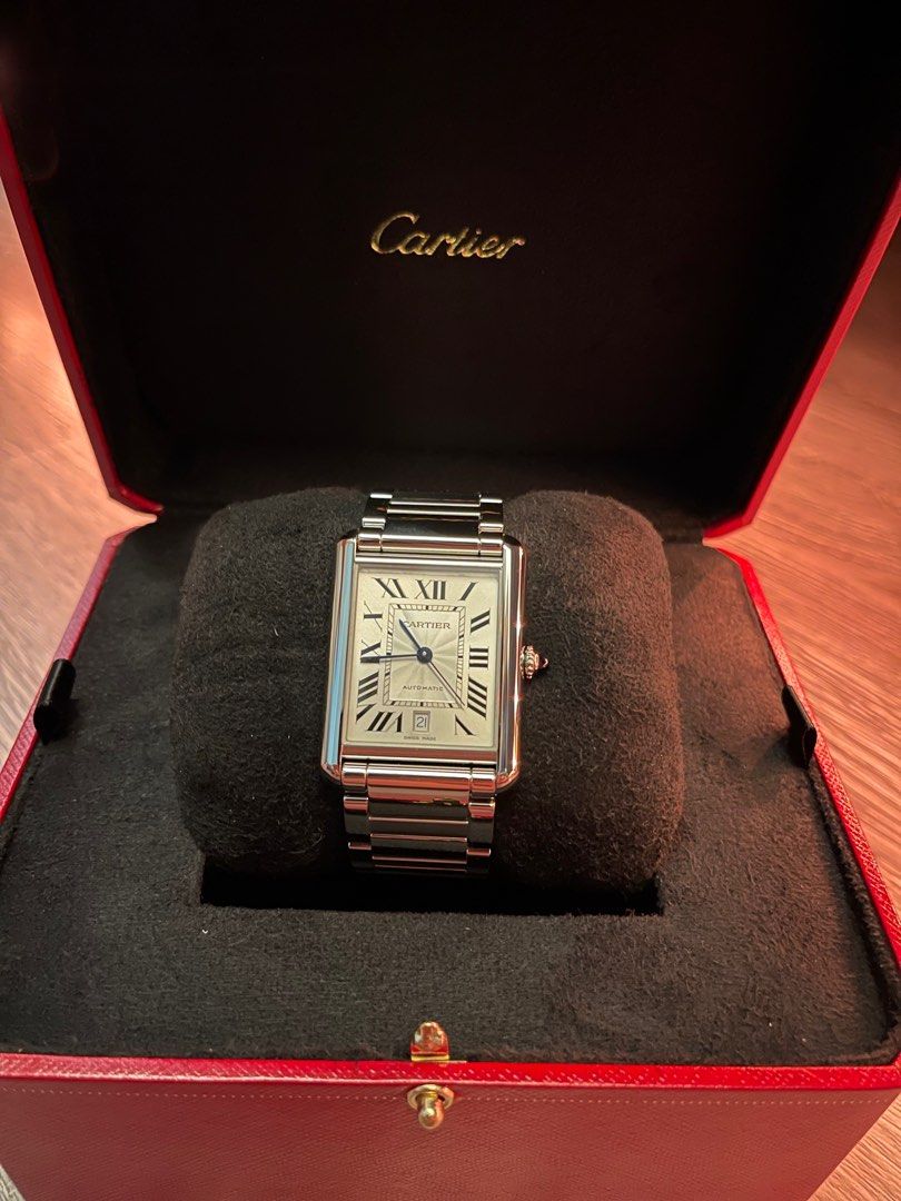 TANK MUST WATCH Extra-large model, Luxury, Watches on Carousell